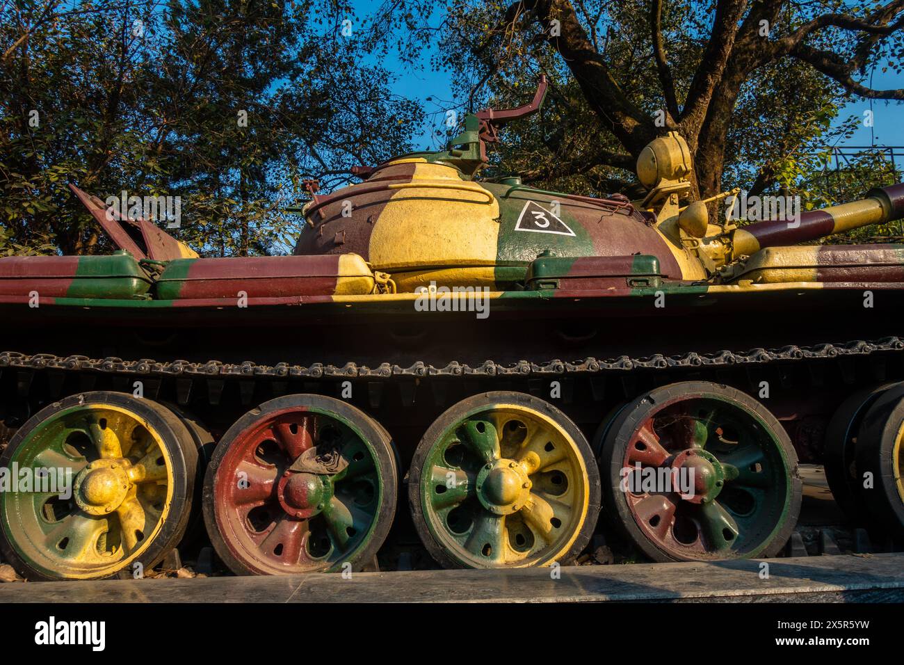 May 1st 2024, Dehradun Uttarakhand Inda. Out-of-Service Indian Battle ...