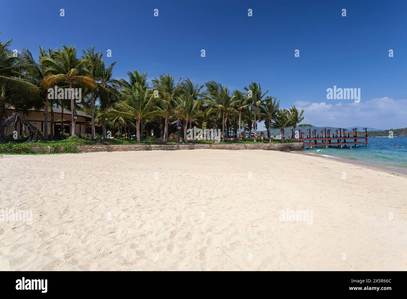 Beach on Hon Tam island, Nha Trang, province Khan Hoa, Vietnam, VietNam ...