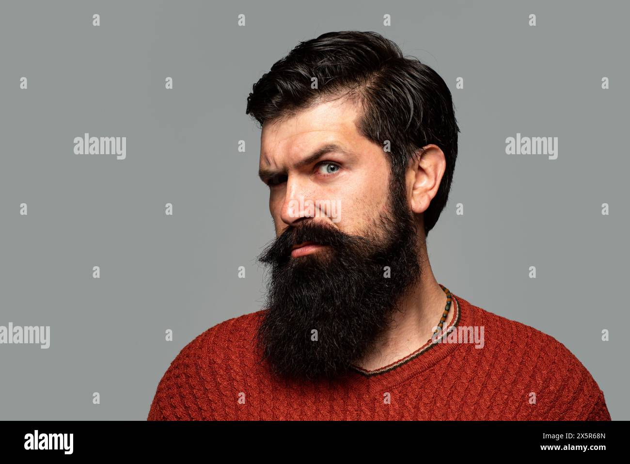 Bearded man. Beard Care. Facial Hair. Beard Styles and Male Grooming ...