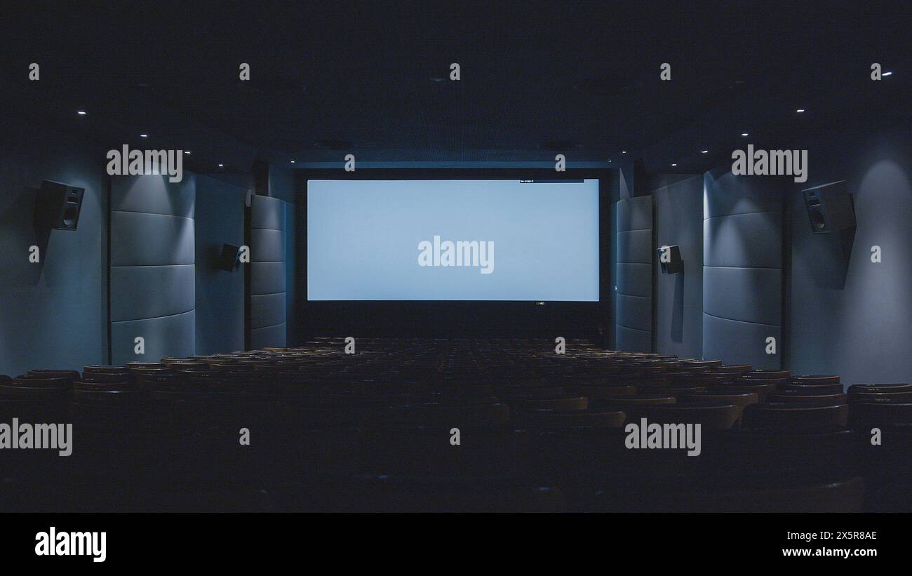 UGC Normandie Cinema screen Stock Photo - Alamy