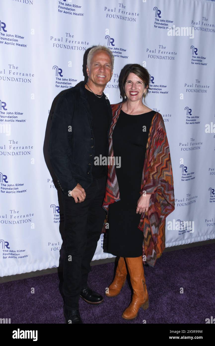 Los Angeles, California, USA 9th May 2024 Actor Patrick Fabian and wife ...