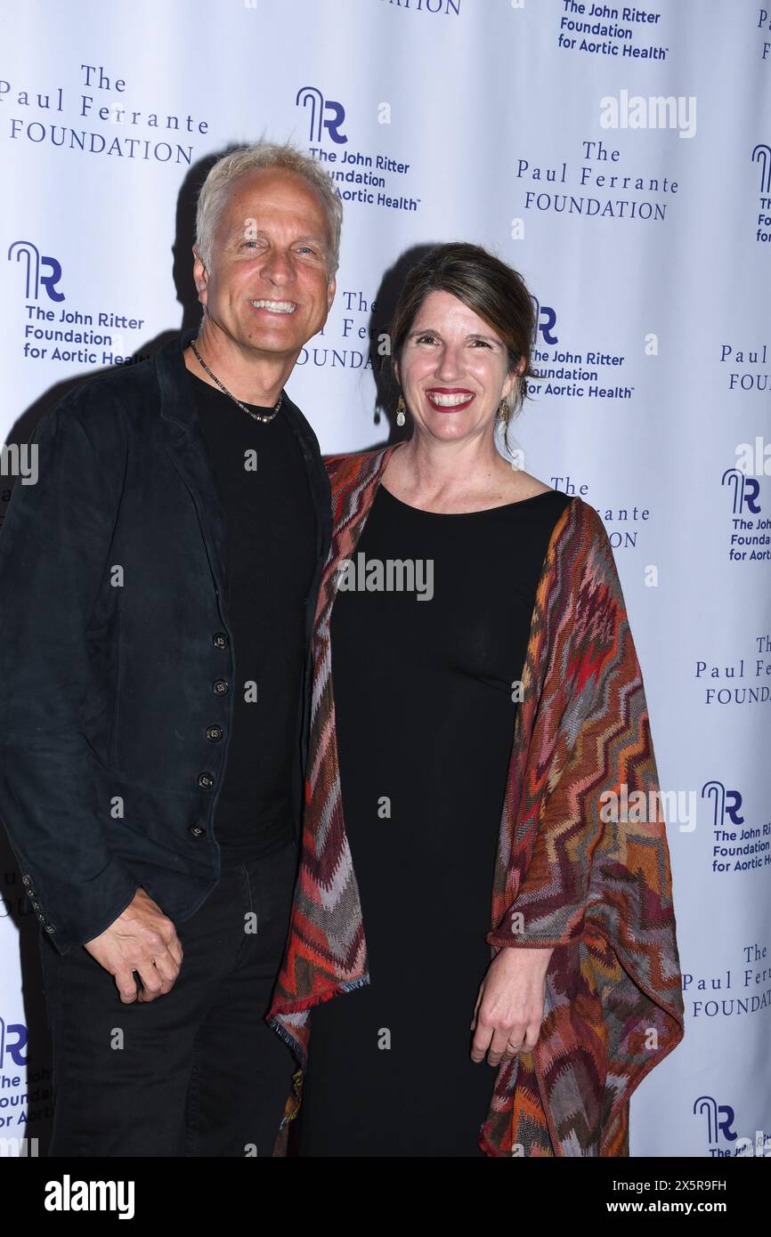 Los Angeles, California, USA 9th May 2024 Actor Patrick Fabian and wife ...