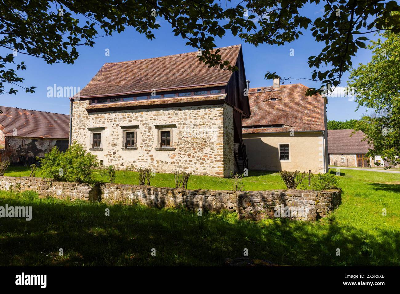 The Renaissance castle, also known as the moated castle, was built in ...