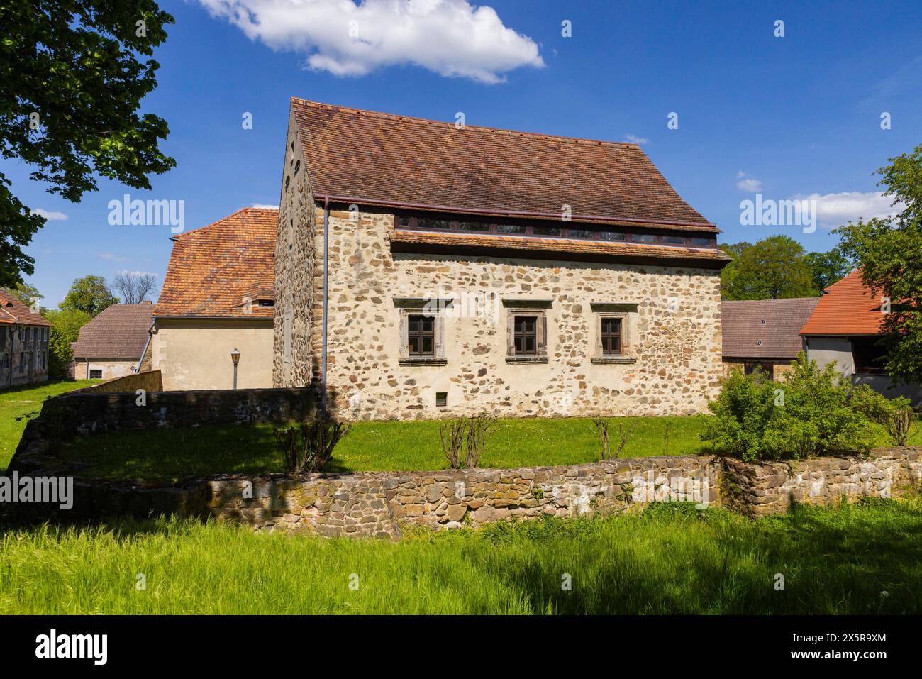 The Renaissance castle, also known as the moated castle, was built in ...