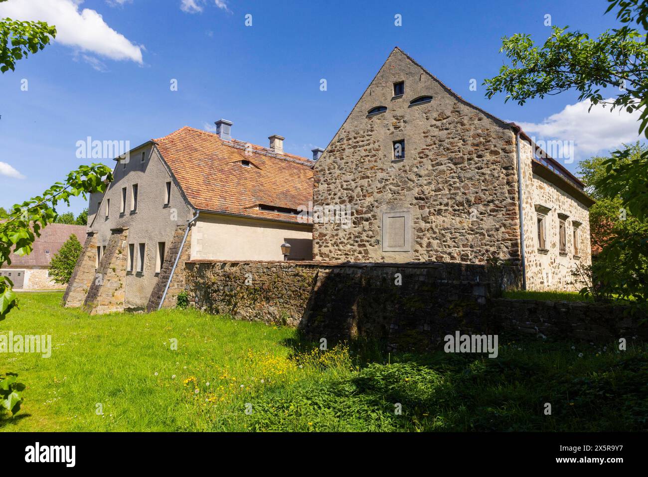 The Renaissance castle, also known as the moated castle, was built in ...