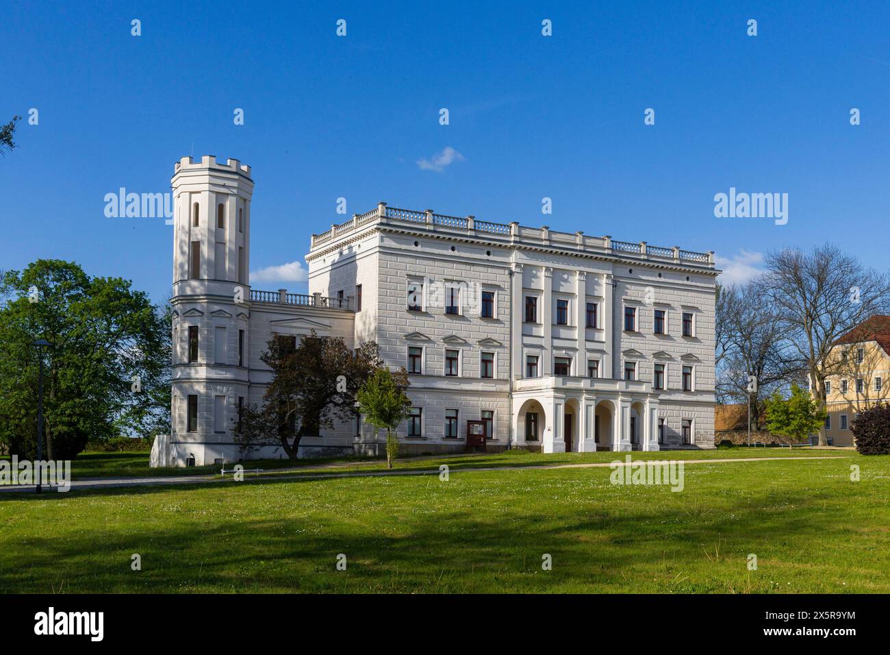 Krobnitz Castle in the district of Goerlitz was the retirement home of ...