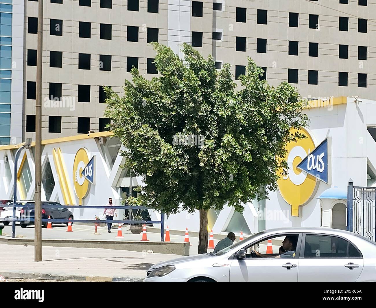 Cairo, Egypt, April 22 2024: Go Bus, an Egyptian joint stock company ...