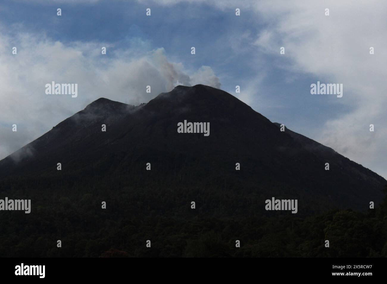 May 11, 2024, Berastagi, North Sumatera, Indonesia: Sinabung Volcanic ...