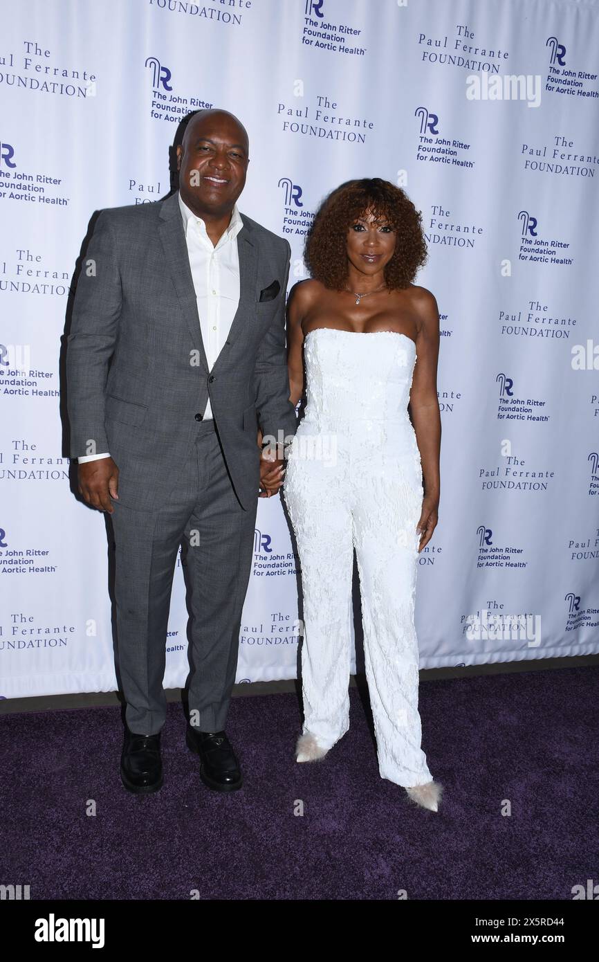 Los Angeles, California, USA 9th May 2024 Rodney Pete and Actress Holly ...