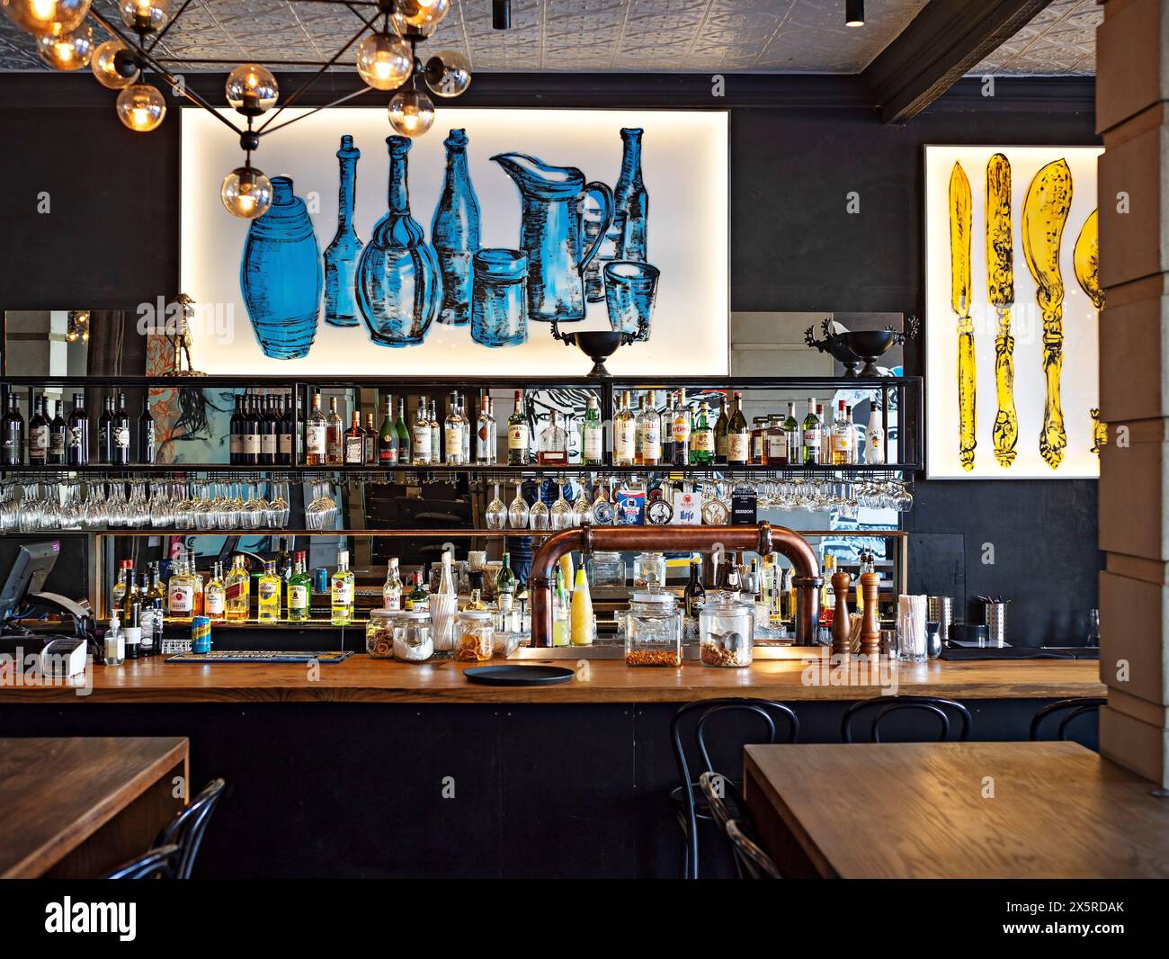 Daylesford Australia / Hotel Frangos Bar in the old former gold mining ...