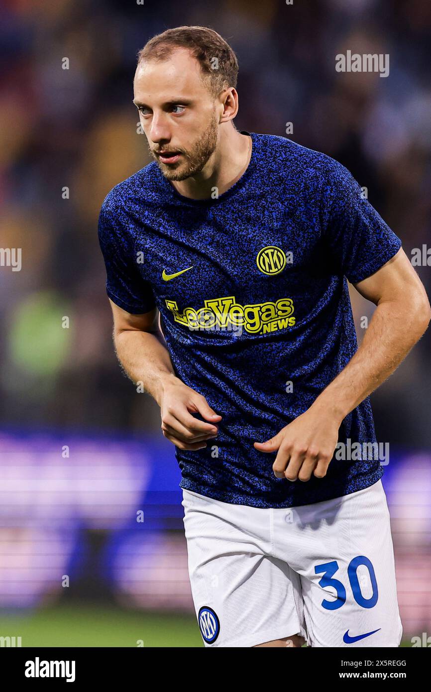 Inter’s Brazilian defender Carlos Augusto looks during the Serie A ...