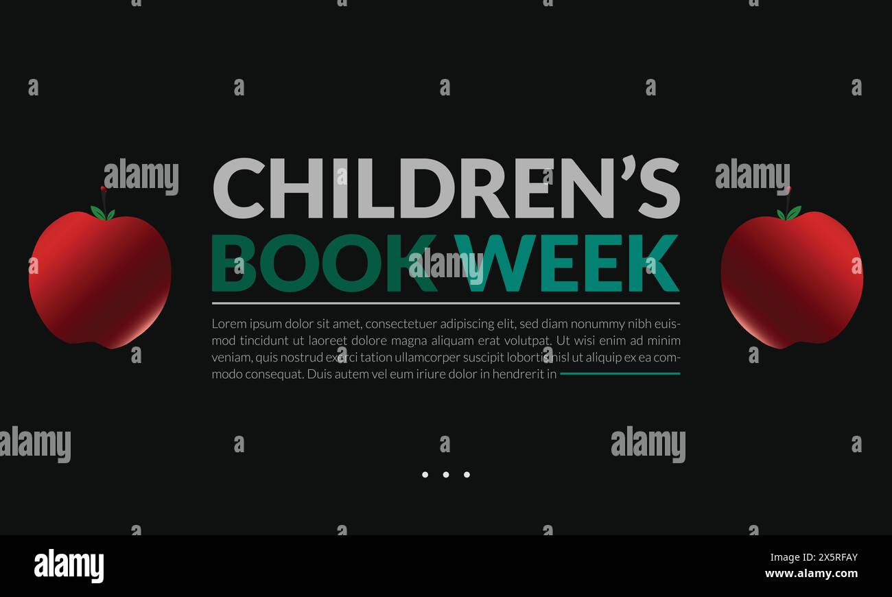 Children's Book Week Stock Vector Image & Art - Alamy