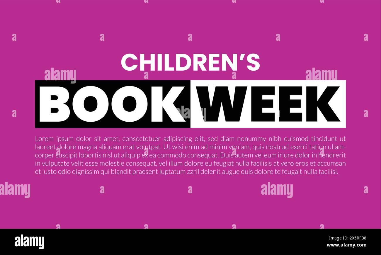 Children's Book Week Stock Vector Image & Art - Alamy Children's Book Week Stock Vector Image & Art - Alamy