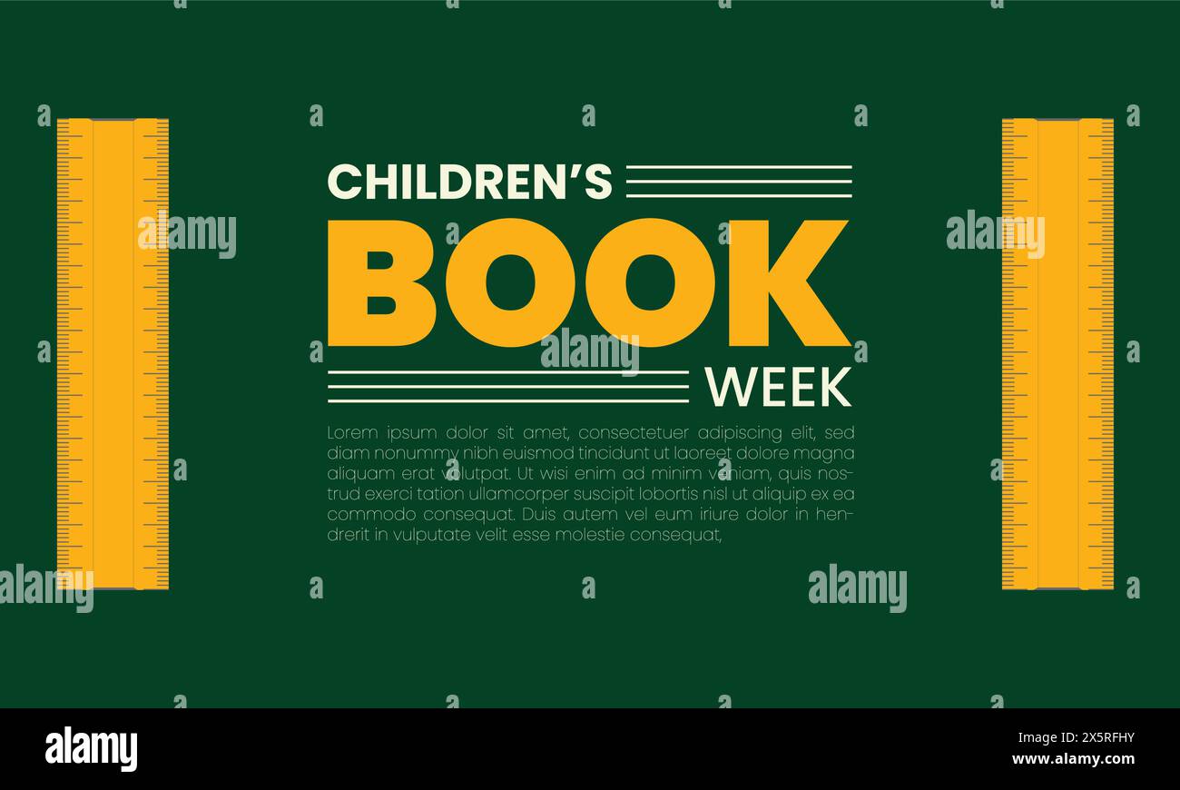 Children's Book Week Stock Vector Image & Art - Alamy