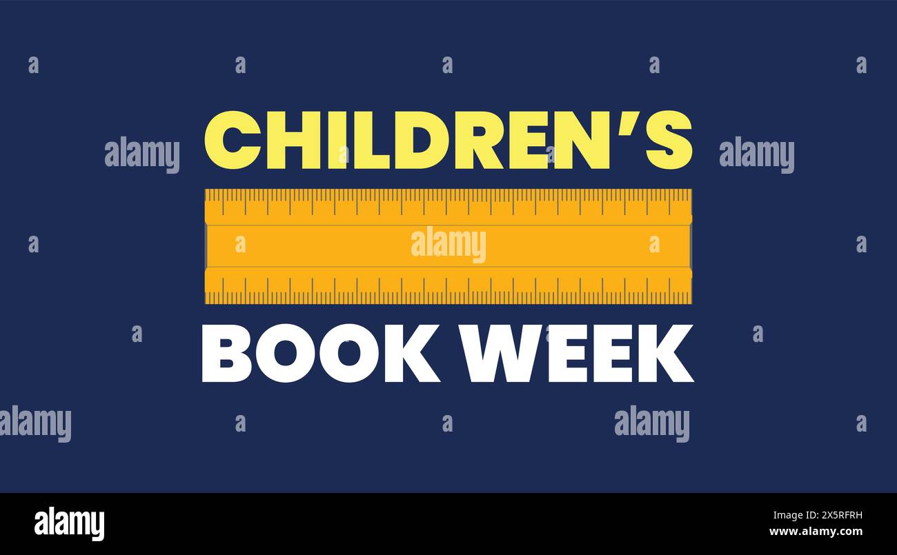 Children's Book week design templet Stock Vector Image & Art - Alamy