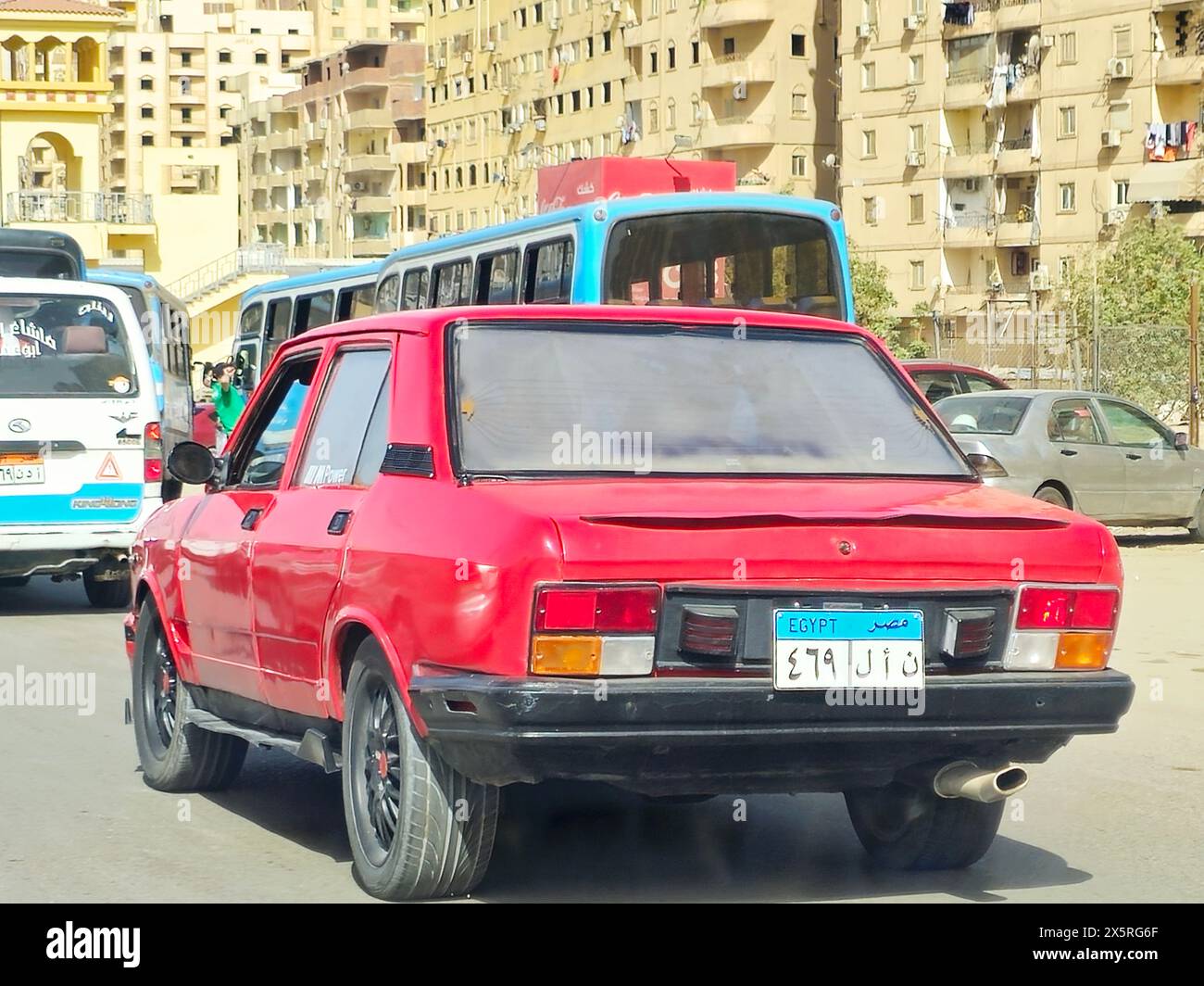 Cairo, Egypt, April 22 2024: old vintage retro automobile car, classic ...