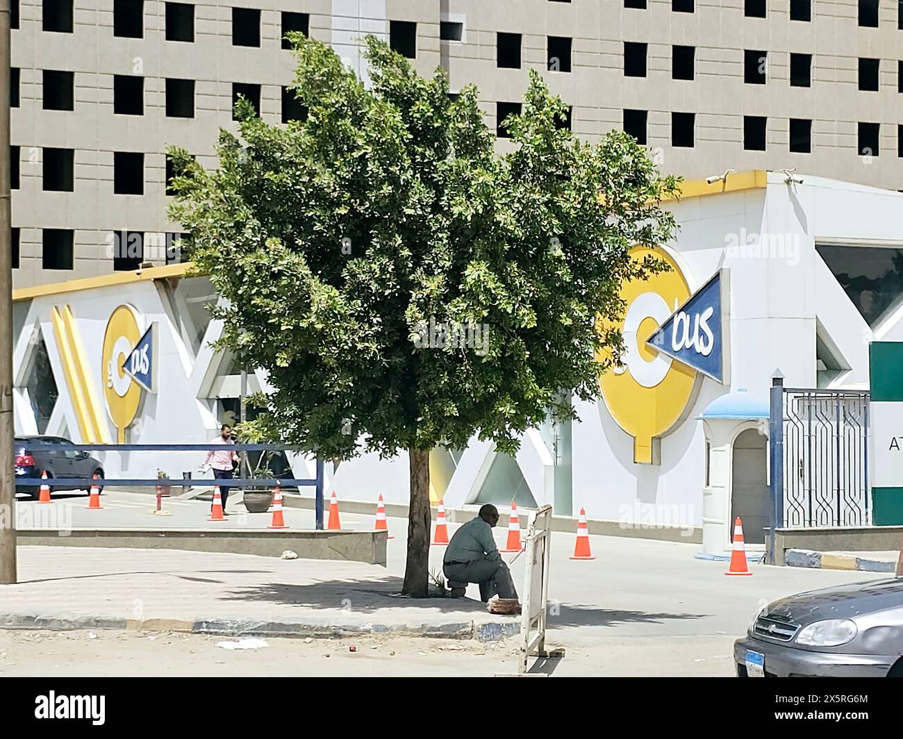 Cairo, Egypt, April 22 2024: Go Bus, an Egyptian joint stock company ...