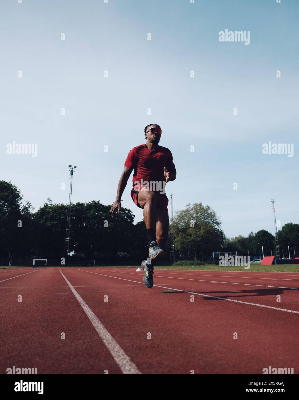 Mile End, UK. 10 May, 2024. USA’s Chris Royster during training in ...