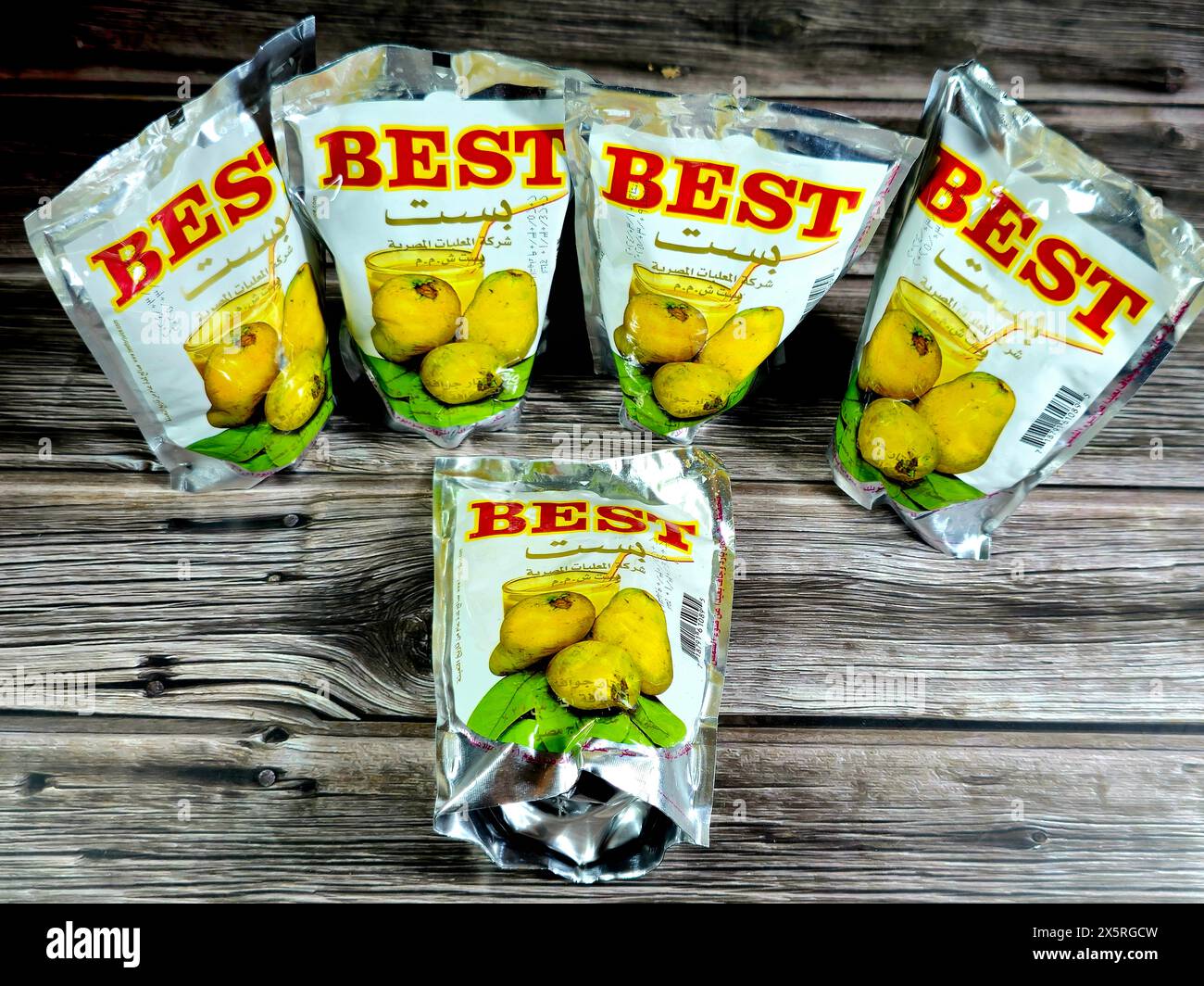 Cairo, Egypt, April 27 2024: BEST Egyptian best Juice with the same old ...