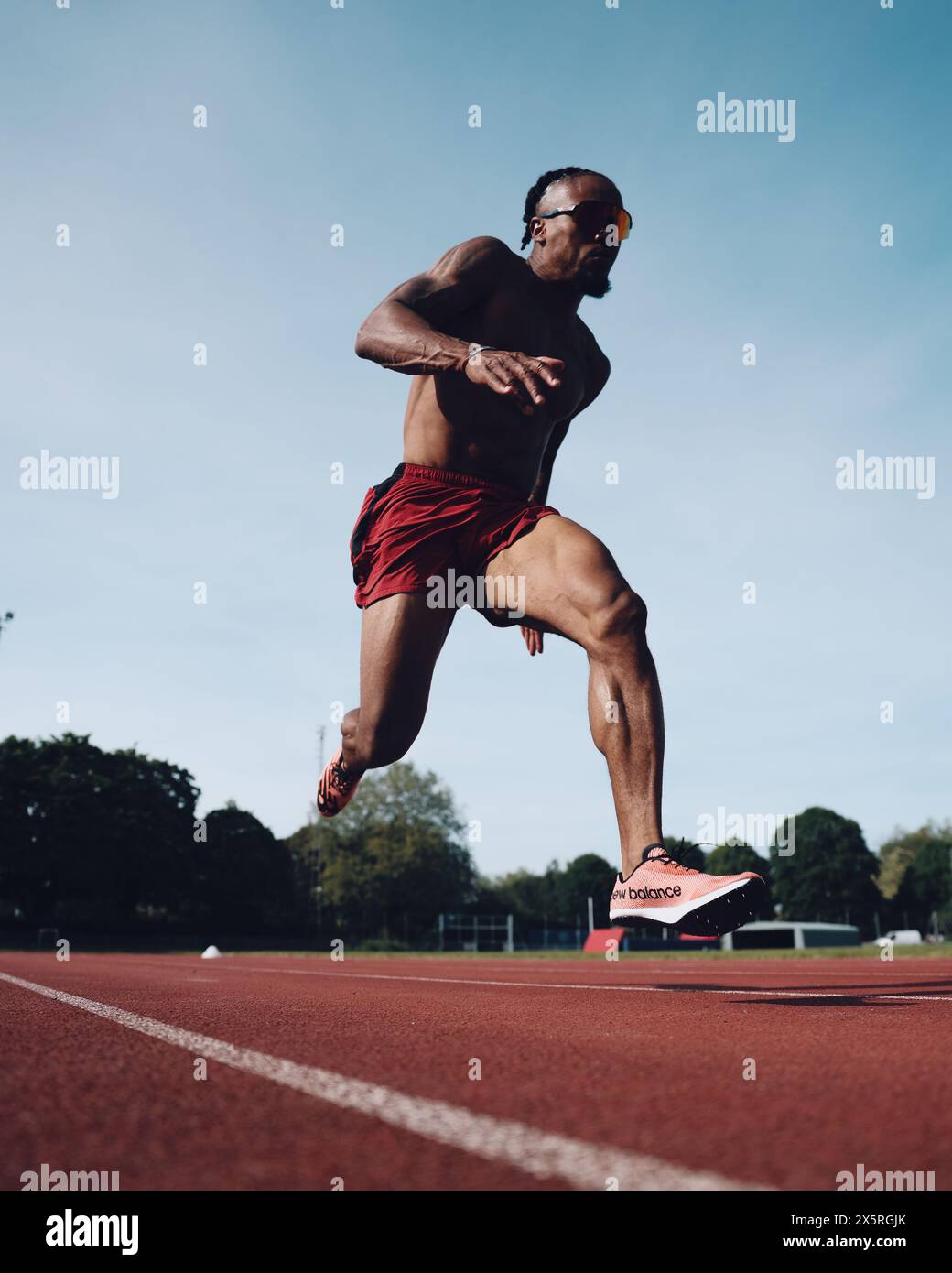 Mile End, UK. 10 May, 2024. USA’s Chris Royster during training in ...