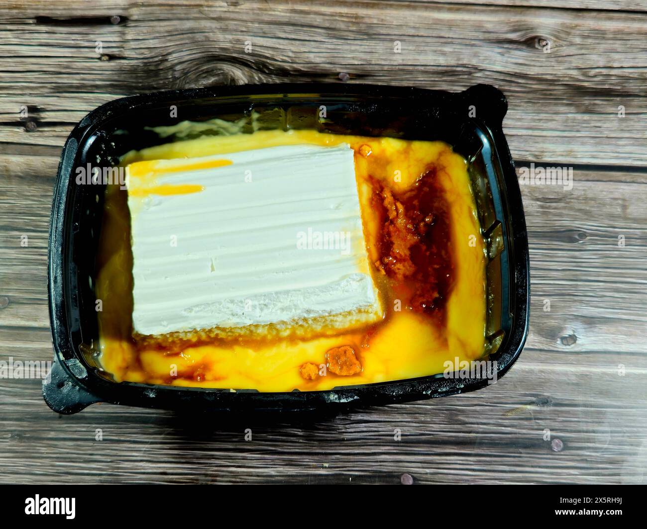 Brulee Trinity burnt cream, with whipped cream, and creme caramel, a ...