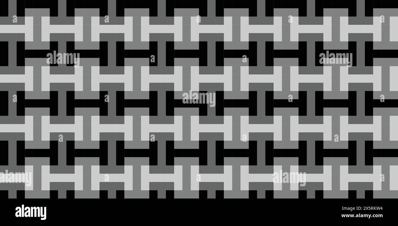 Seamless abstract line geo Black and White Stock Photos & Images - Alamy