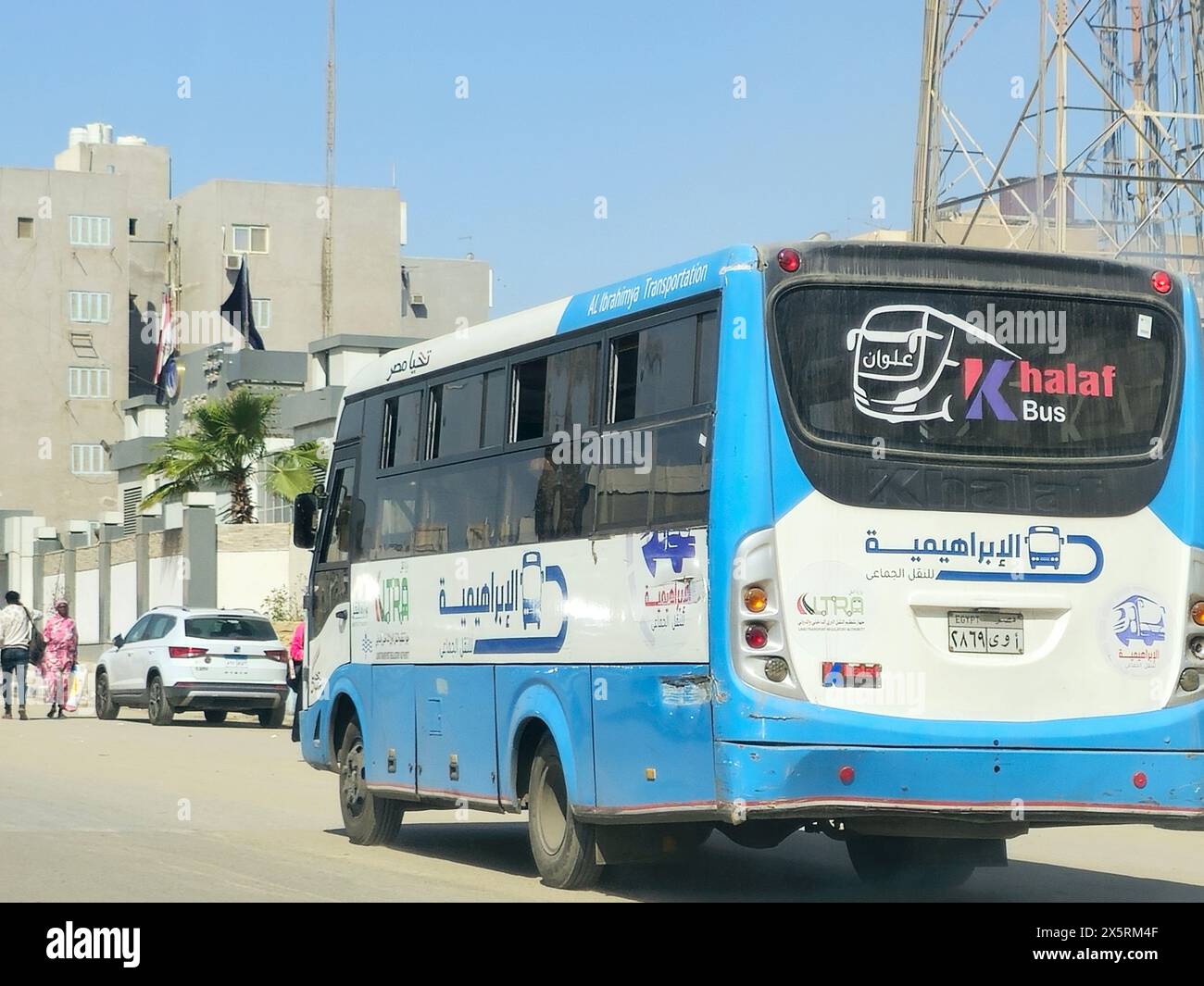 Cairo, Egypt, April 4 2024: Cairo transportation vehicles for ...