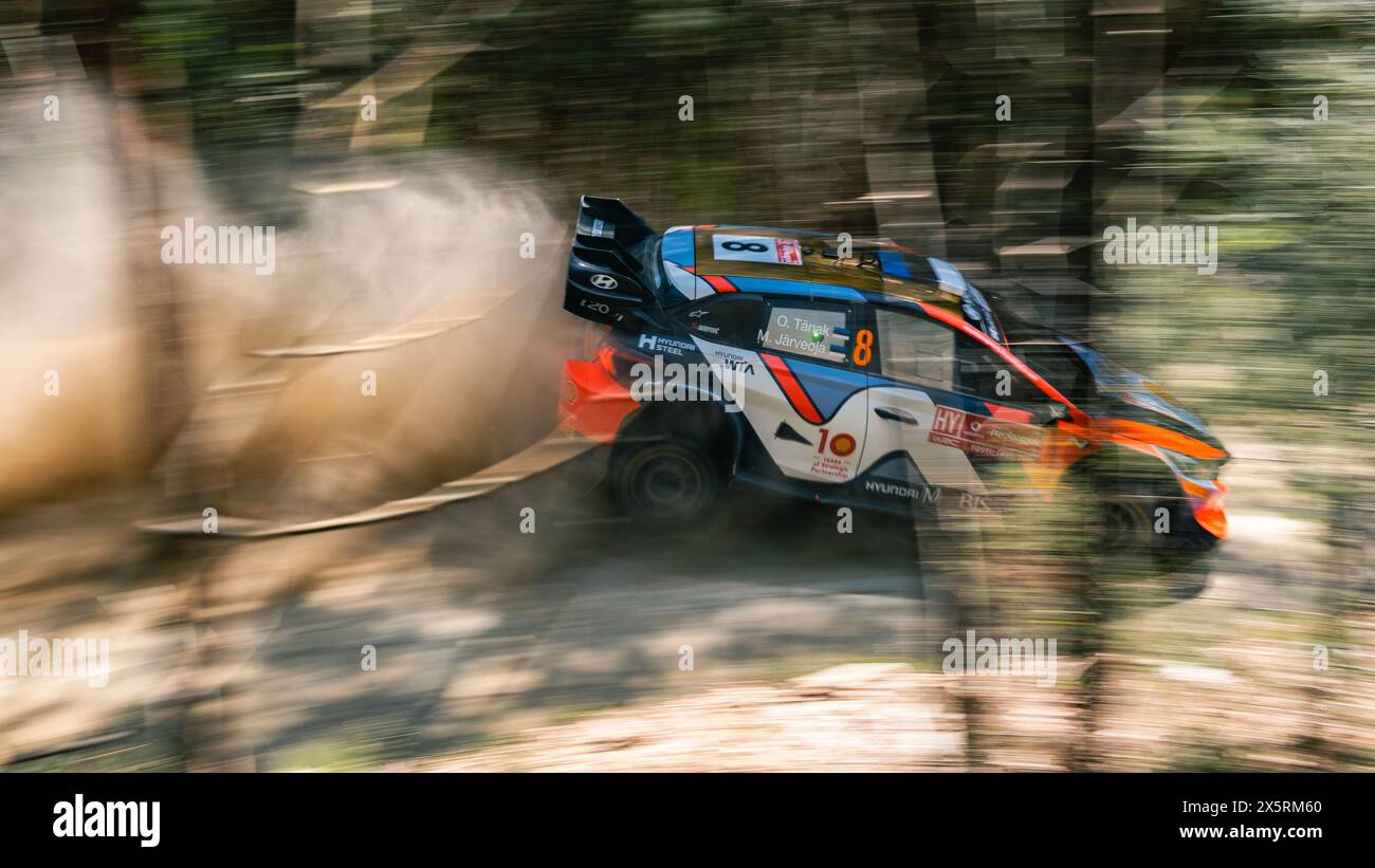 WRC Rally Portugal - SS4 Góis - Ott Tänak and Martin Järveoja - Hyundai ...