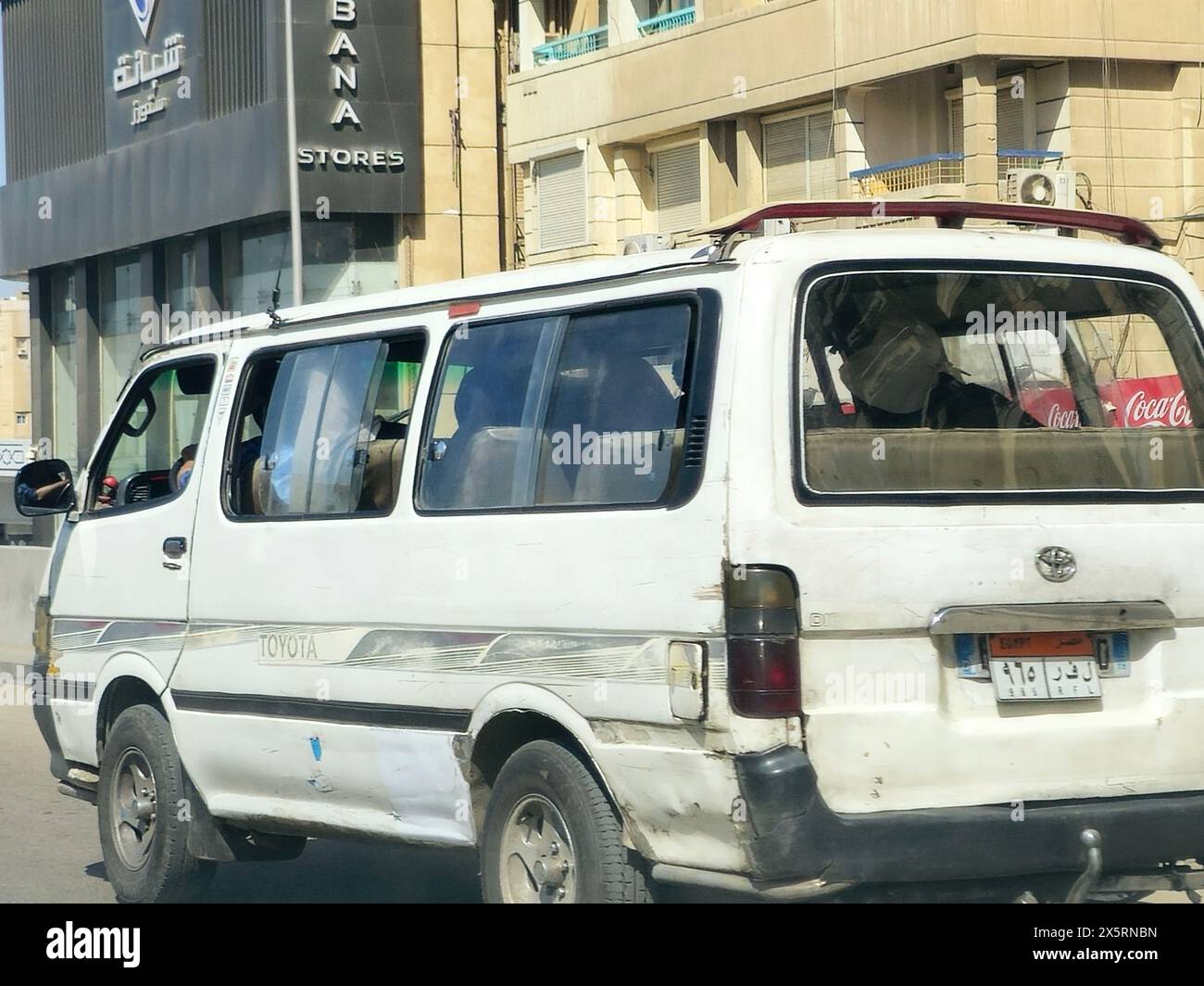 Cairo, Egypt, April 4 2024: Cairo transportation vehicles for ...
