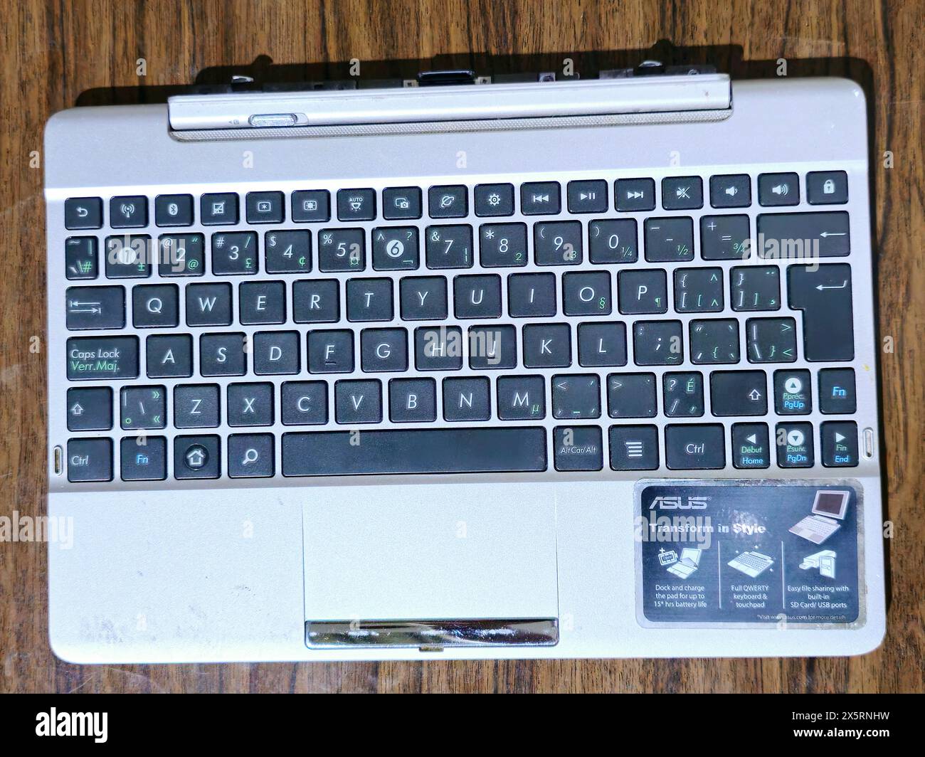 Cairo, Egypt, March 31 2024: Asus transformer pad, Asus tablet computer ...