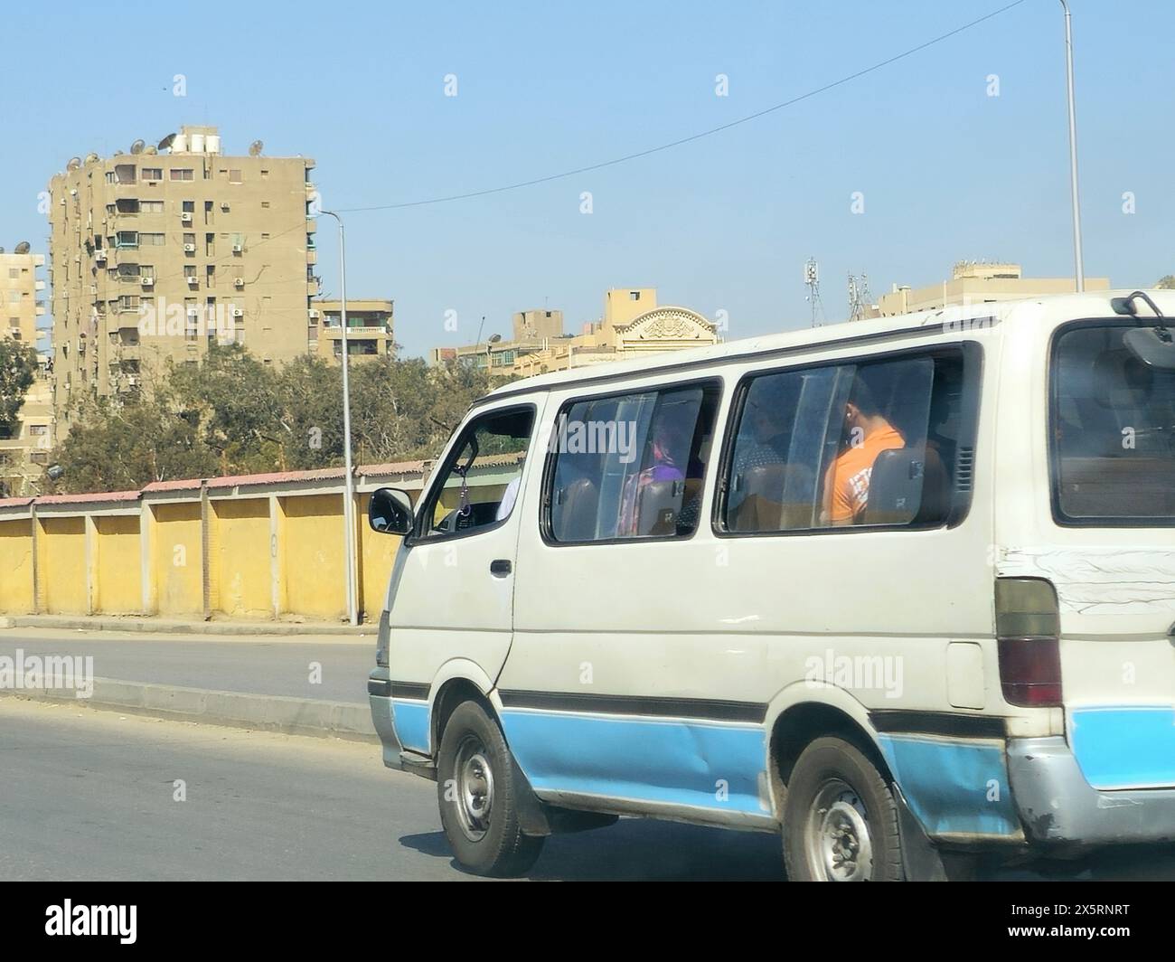 Cairo, Egypt, April 4 2024: Cairo transportation vehicles for ...