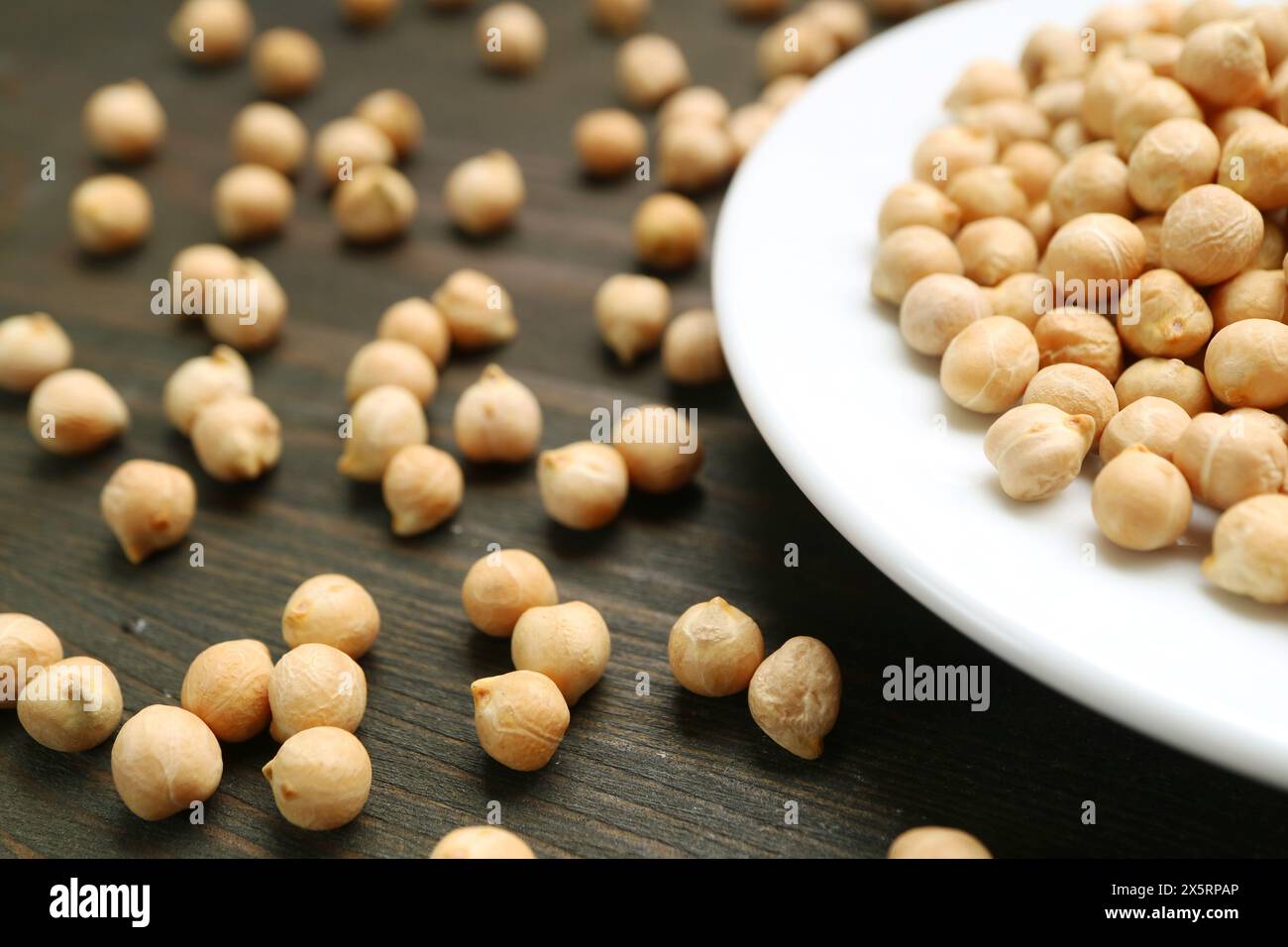 Closeup of Chickpeas, Nutritious Legumes Rich in Plant-base Protein ...