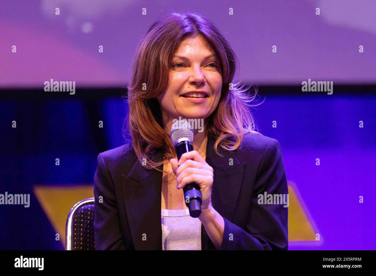 Nicole de Boer auf der FedCon 32 im Maritim Hotel. Bonn, 10.05.2024 *** Nicole de Boer at FedCon ...