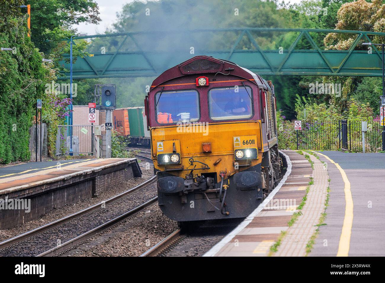 freight train goods cargo train british rail network rail west midlands ...