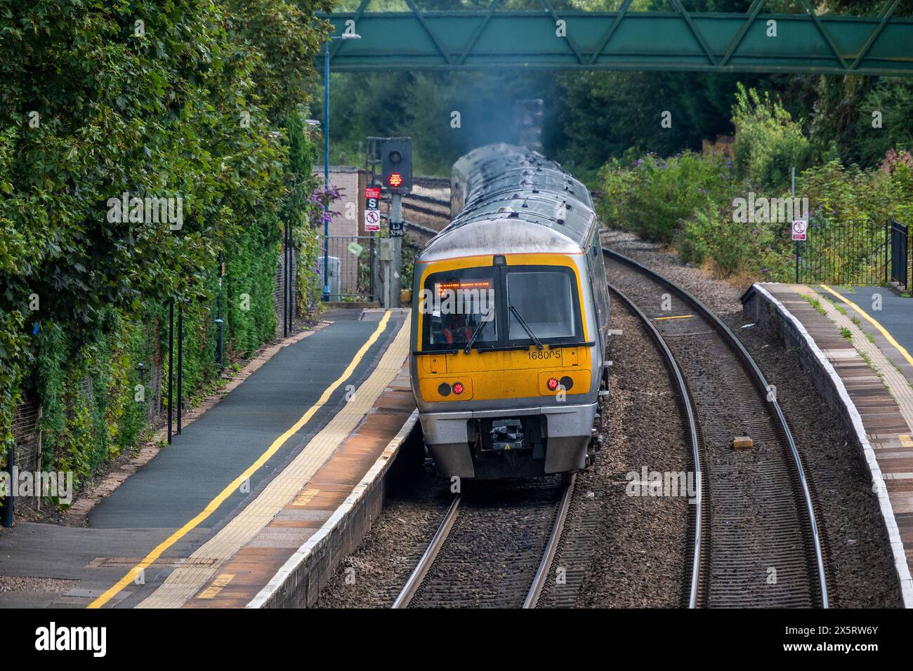 British Rail Network Rail Diesel powered passenger commuter trian ...