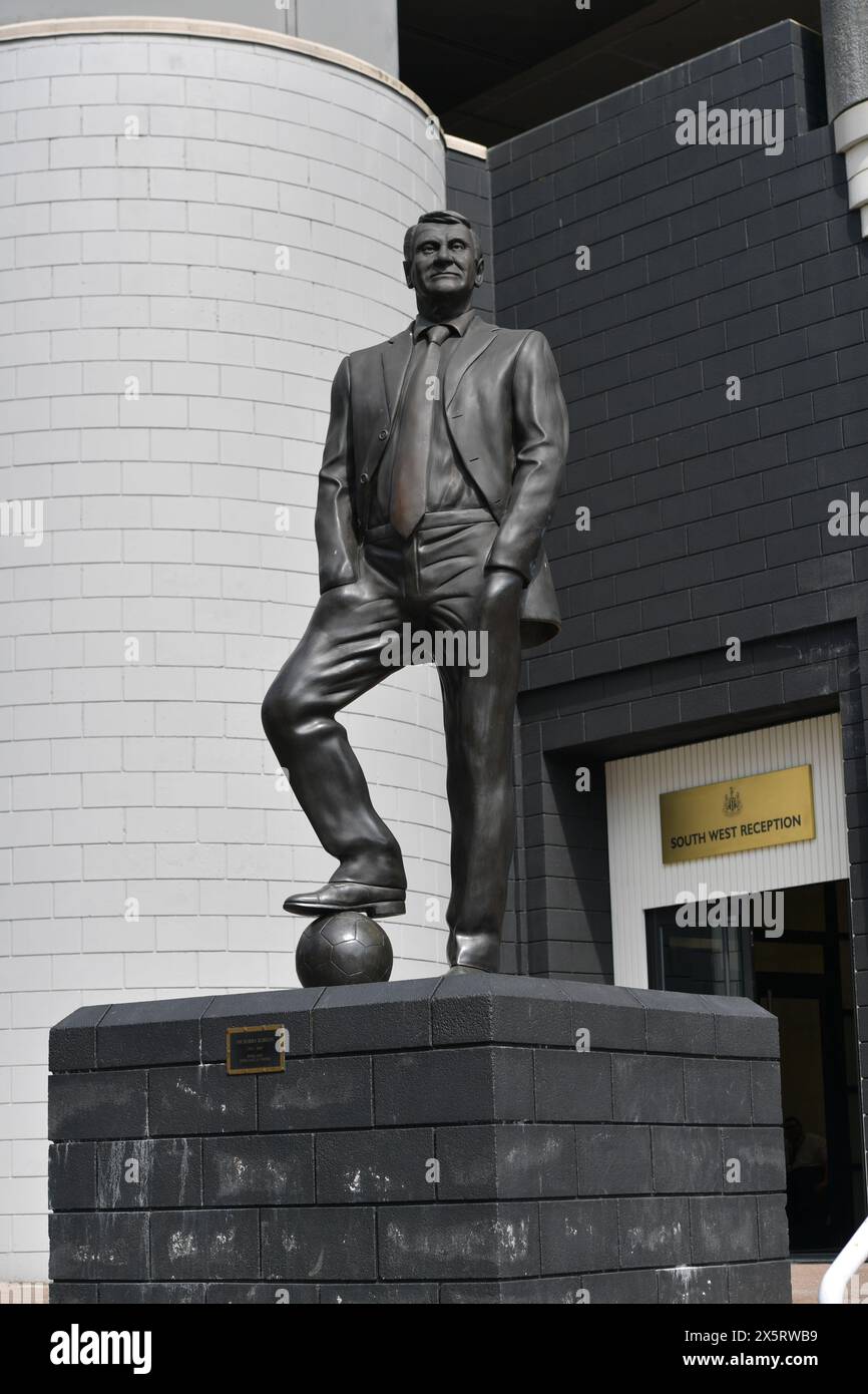 St. James's Park, Newcastle on Saturday 11th May 2024. Bobby Robson ...