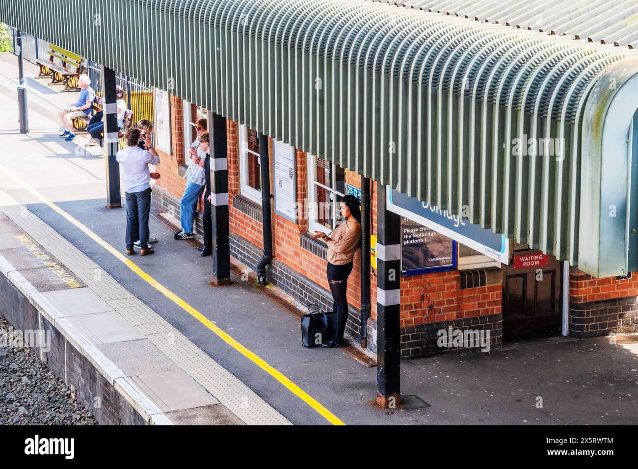 British Rail Network Rail Diesel powered passenger commuter trian ...