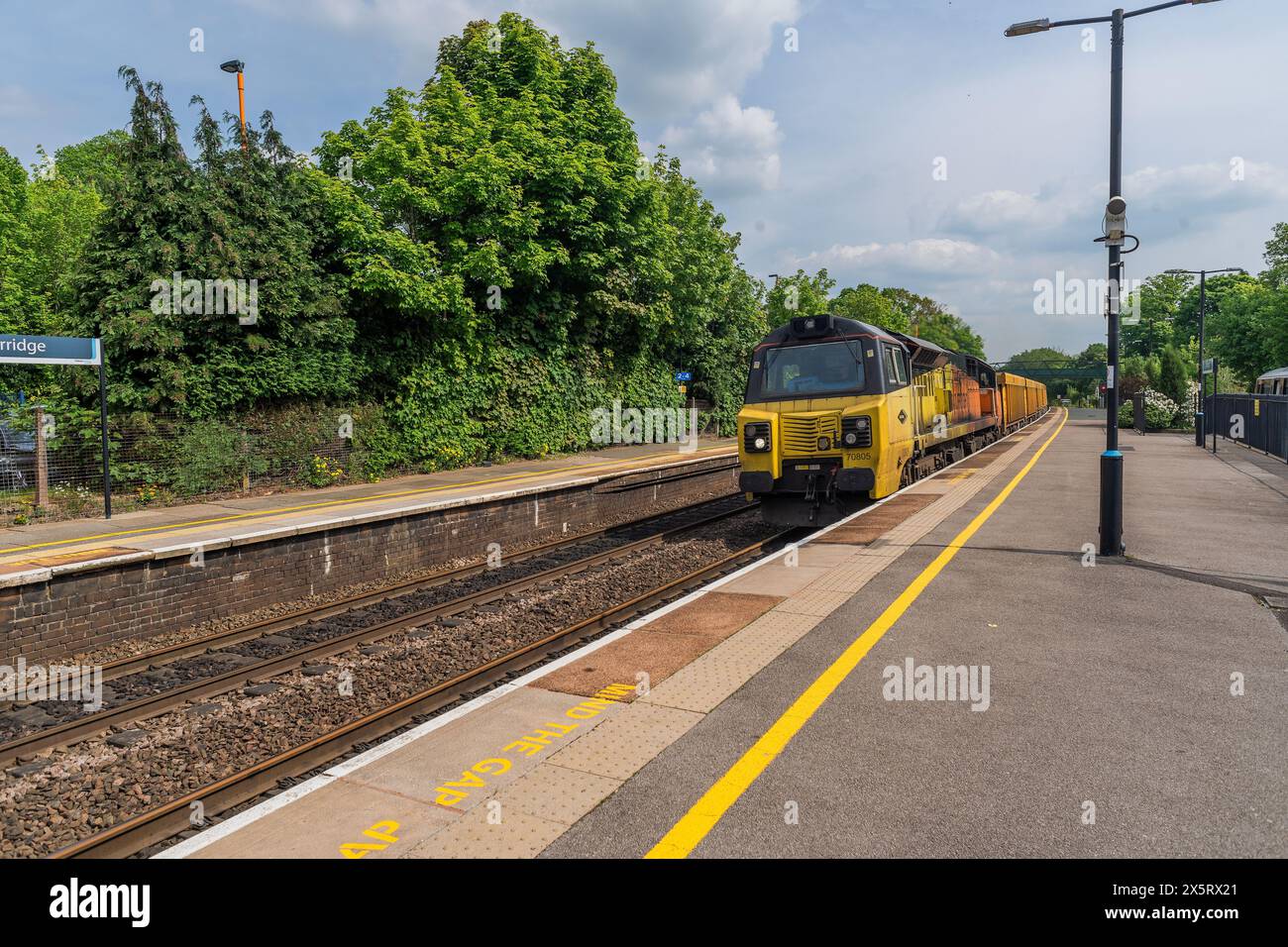 freight train goods cargo train british rail network rail west midlands ...