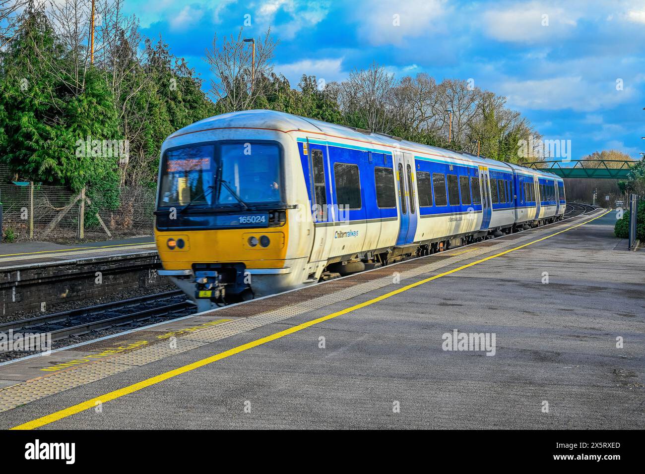British Rail Network Rail Diesel powered passenger commuter trian ...