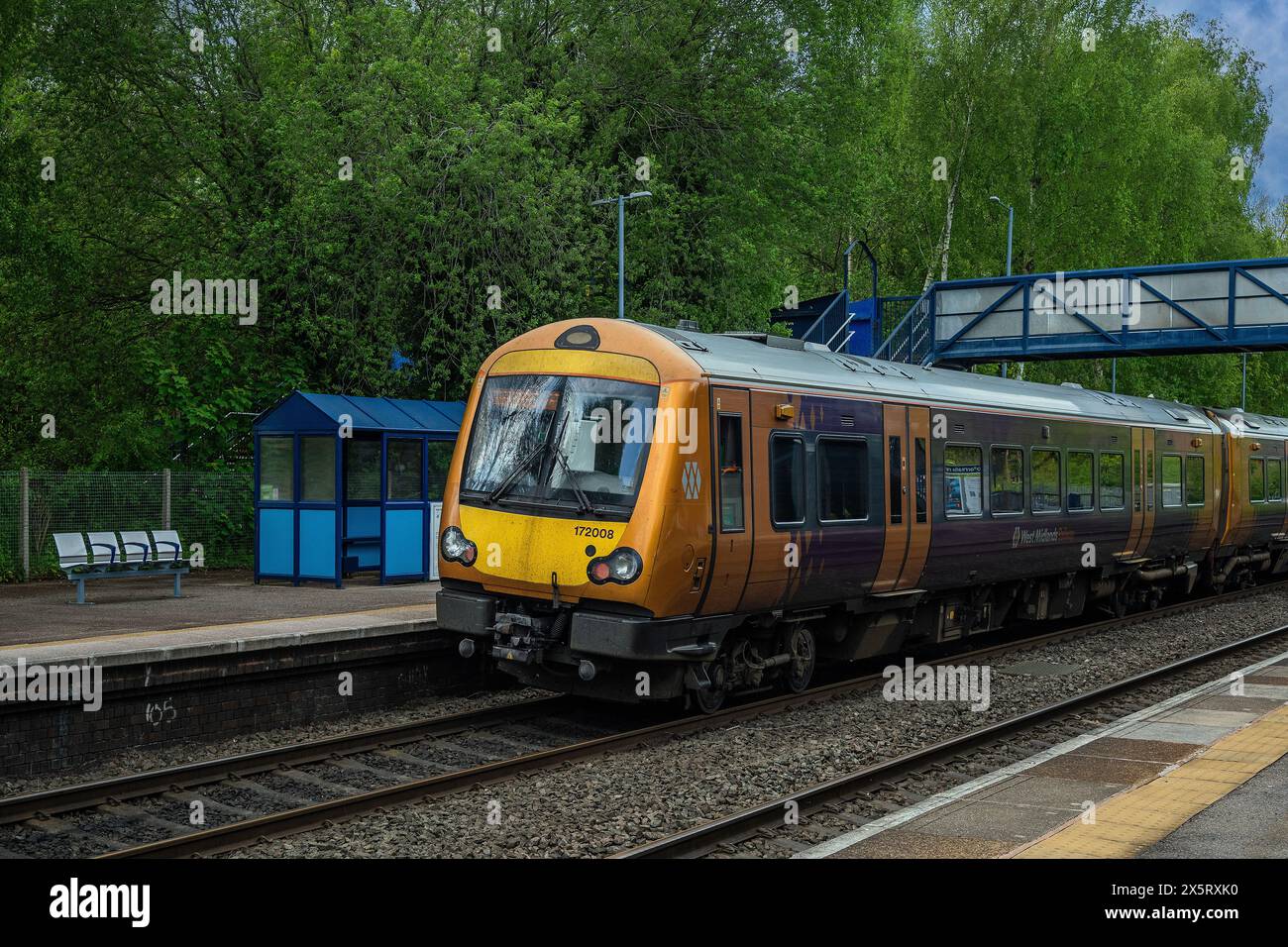 British Rail Network Rail Diesel powered passenger commuter trian ...