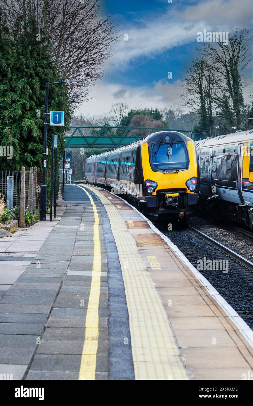 British Rail Network Rail Diesel powered passenger commuter trian ...