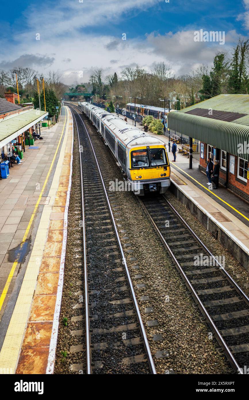 British Rail Network Rail Diesel powered passenger commuter trian ...