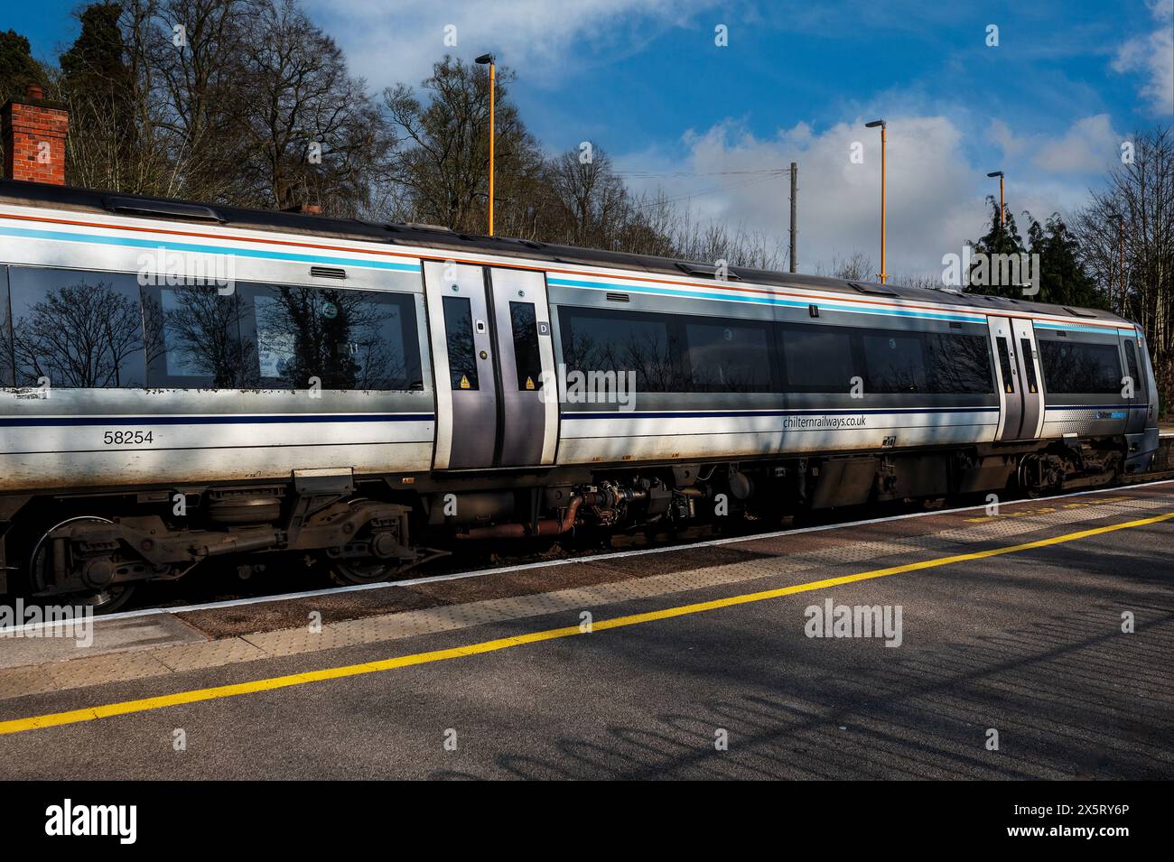 British Rail Network Rail Diesel powered passenger commuter trian ...