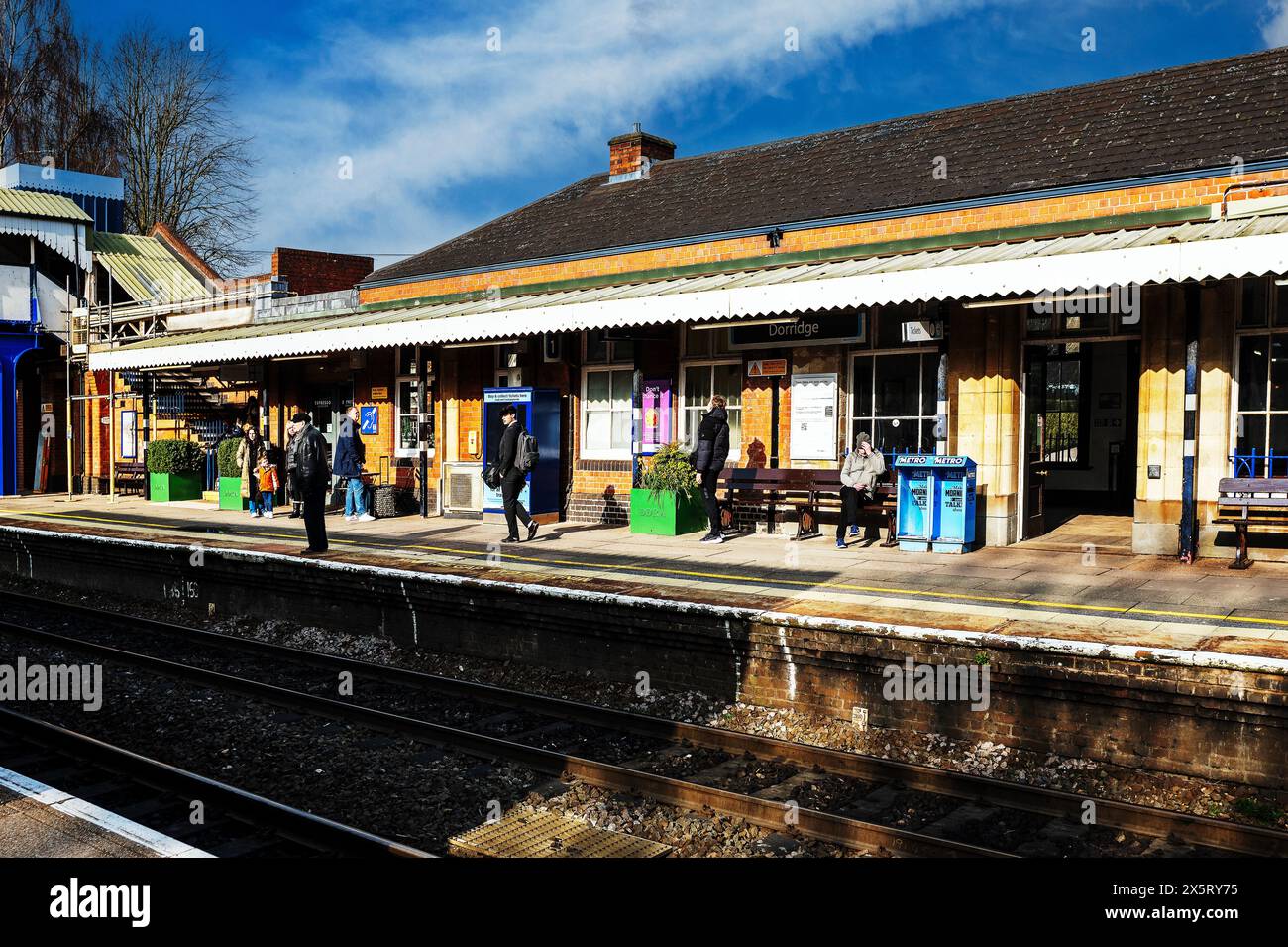 British Rail Network Rail Diesel powered passenger commuter trian ...