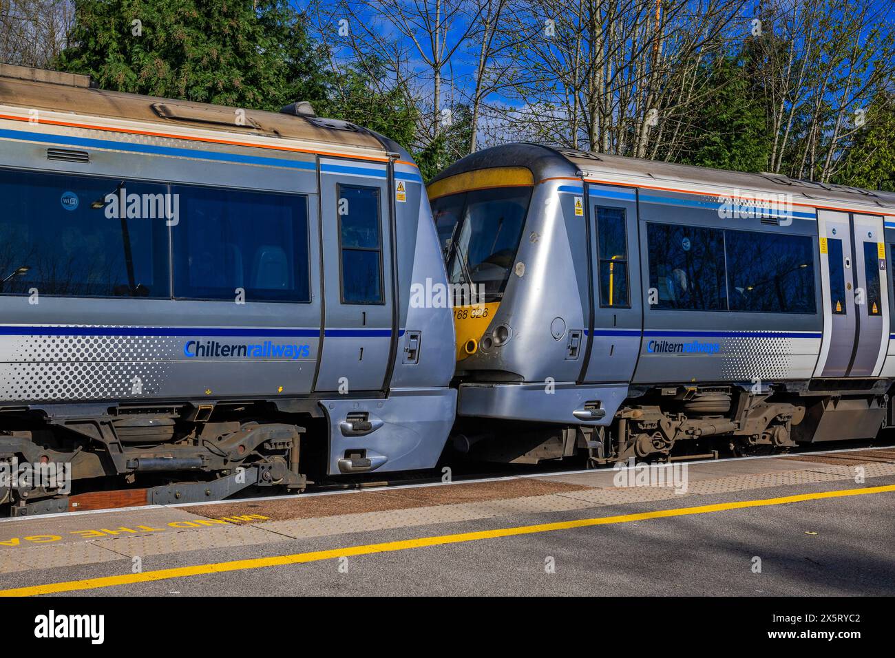 British Rail Network Rail Diesel powered passenger commuter trian ...