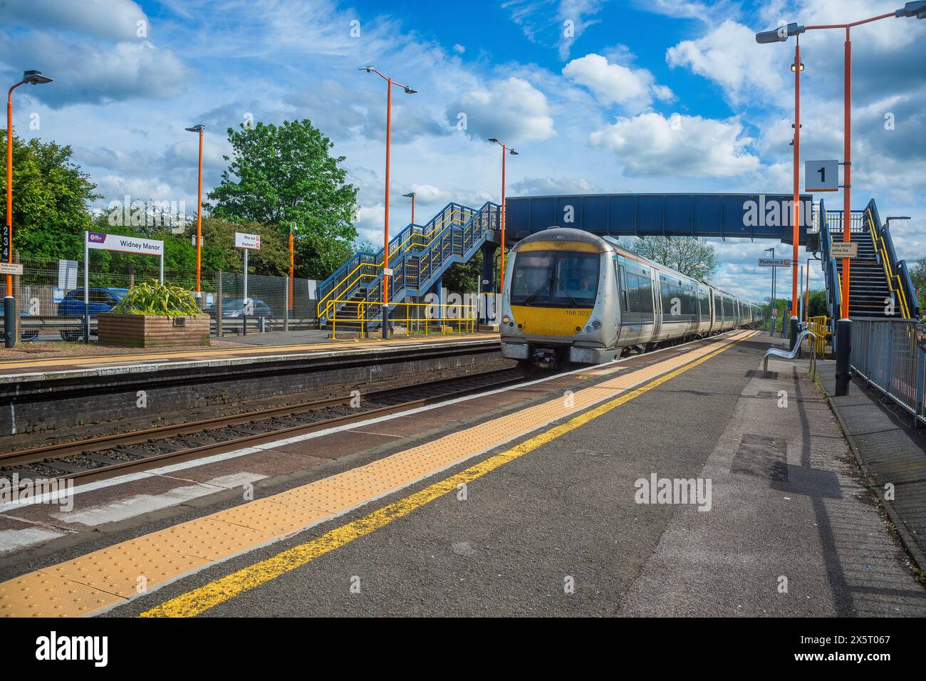 British Rail Network Rail Diesel powered passenger commuter trian ...