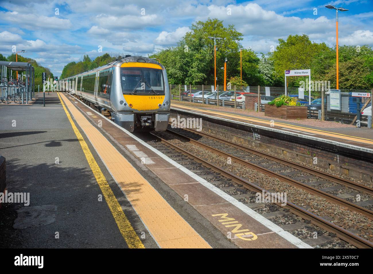British Rail Network Rail Diesel powered passenger commuter trian ...