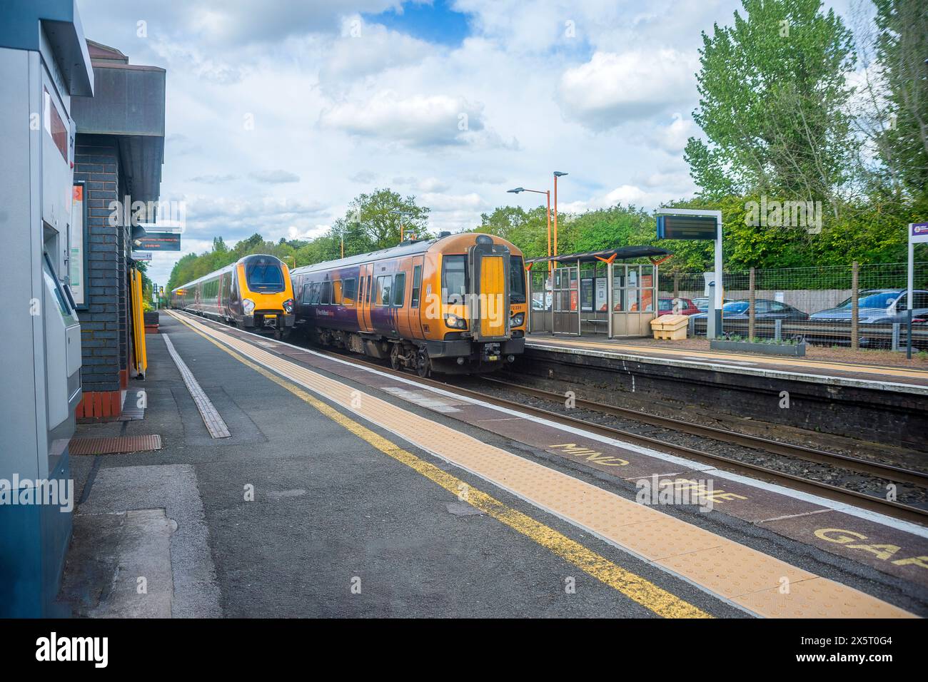 British Rail Network Rail Diesel powered passenger commuter trian ...