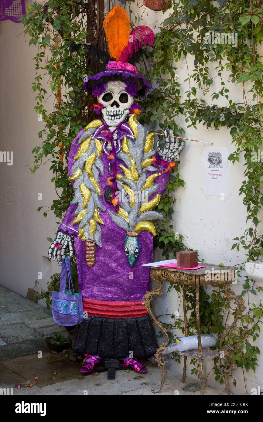 Oaxaca, Mexico, North America. Day of the Dead Celebrations. Skeleton ...