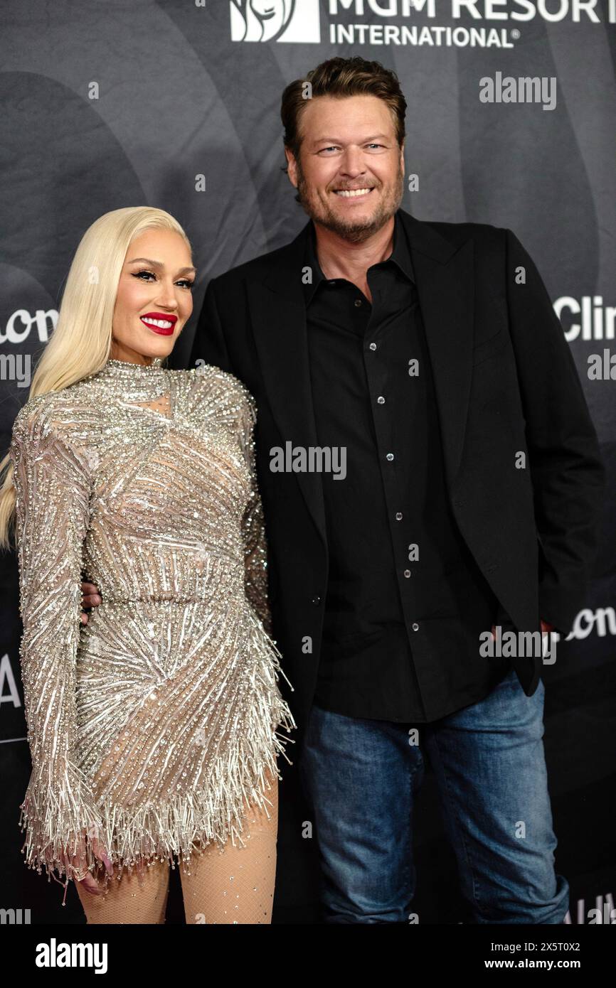 Las Vegas, NV, USA. 10th May, 2024. Gwen Stefani, Blake Shelton at Keep ...